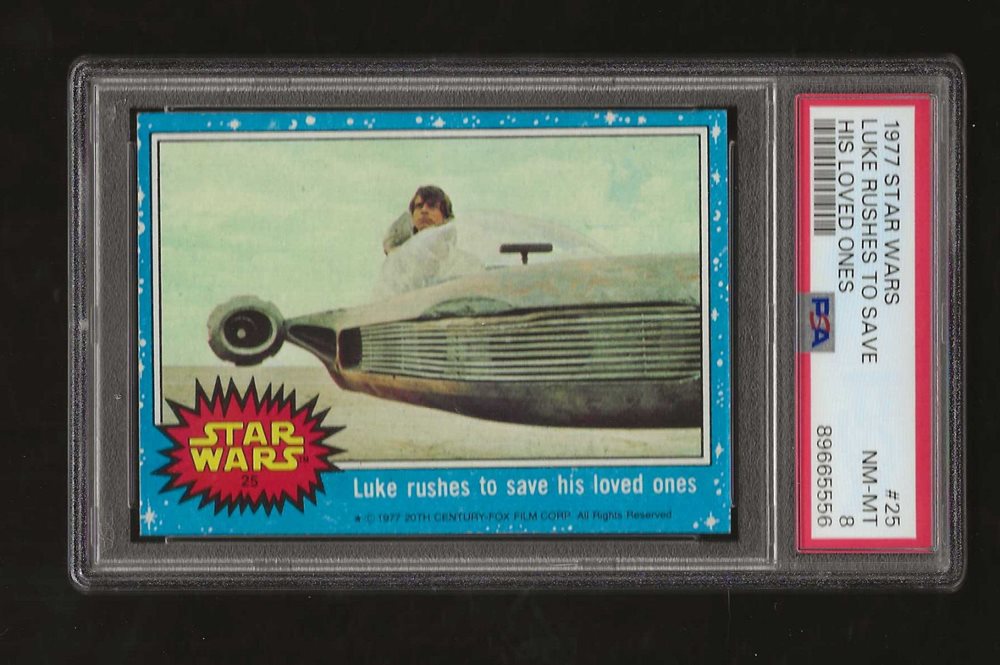 Auction Prices Realized Non-Sport Cards 1977 Star Wars Luke Rushes To ...