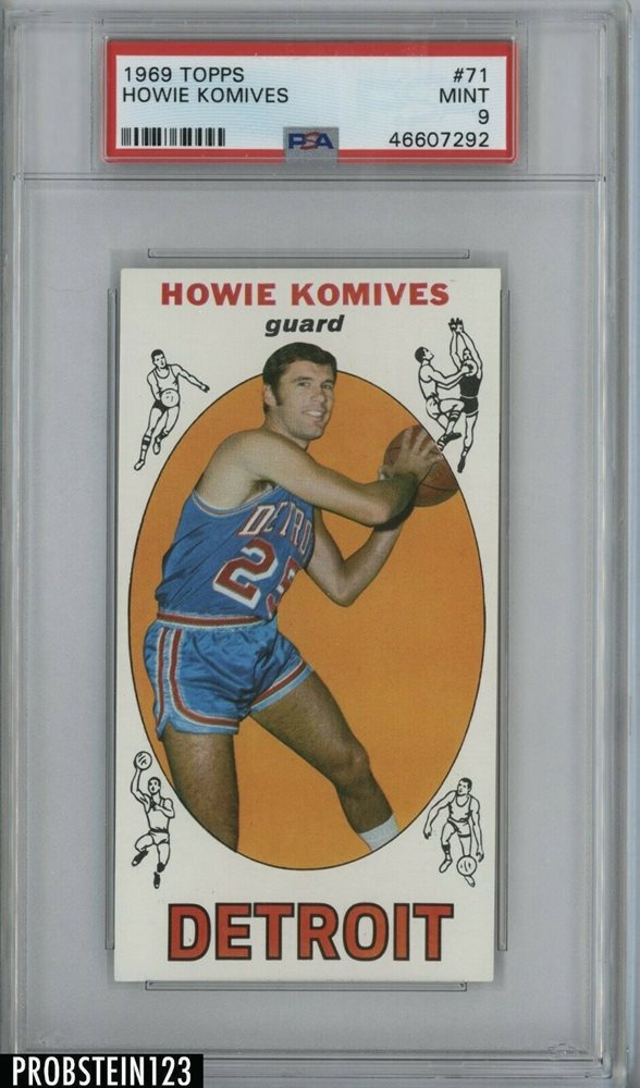 Auction Prices Realized Basketball Cards 1969 Topps Howie Komives