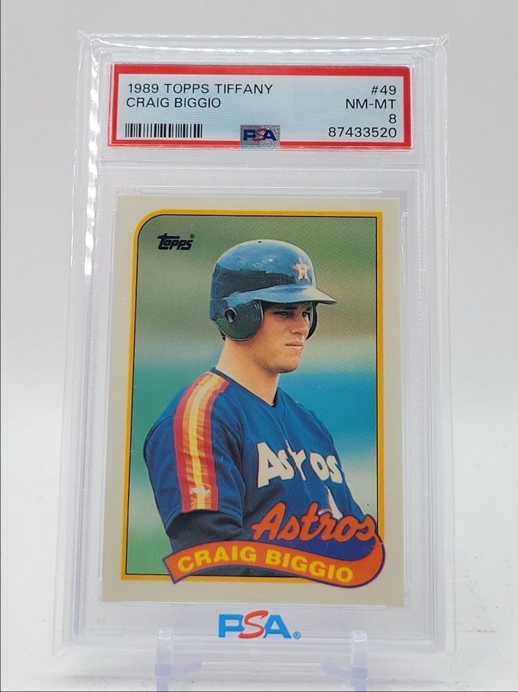 Auction Prices Realized Baseball Cards 1989 Topps Tiffany Craig Biggio