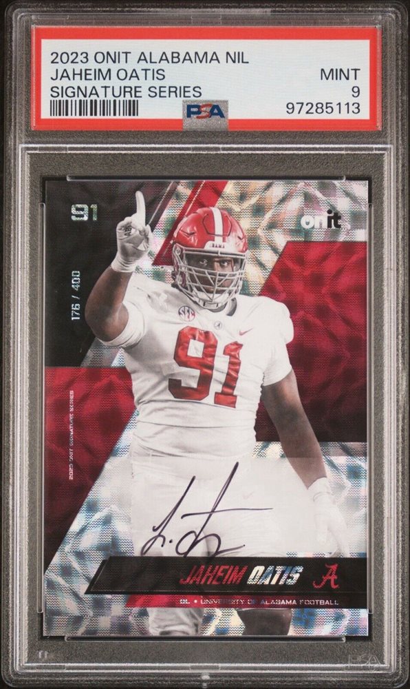 eBay Auction Item 296828855534 Football Cards 2023 Onit University Of ...