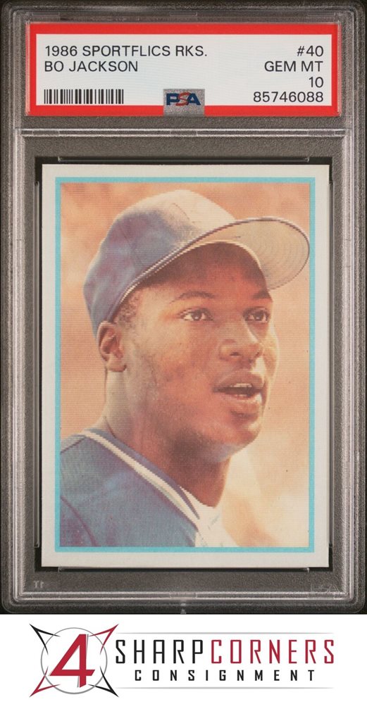 Auction Prices Realized Baseball Cards 1986 Sportflics Rookies Bo Jackson