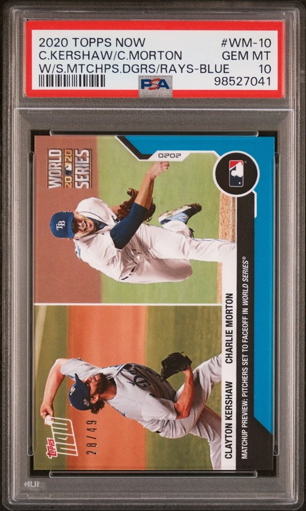 Auction Prices Realized Baseball Cards 2020 TOPPS NOW WORLD SERIES ...