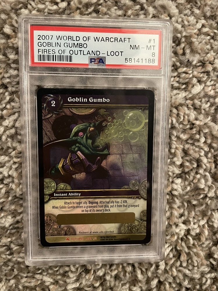 eBay Auction Item 195672278992 Tcg Cards 2007 World Of Warcraft Fires Of Outland