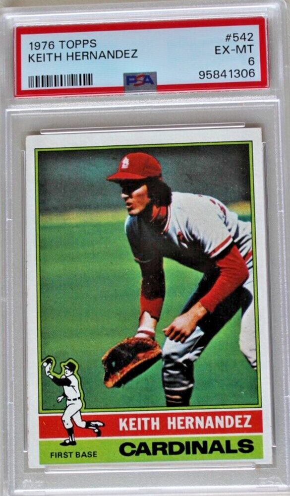 Auction Prices Realized Baseball Cards 1976 TOPPS Keith Hernandez