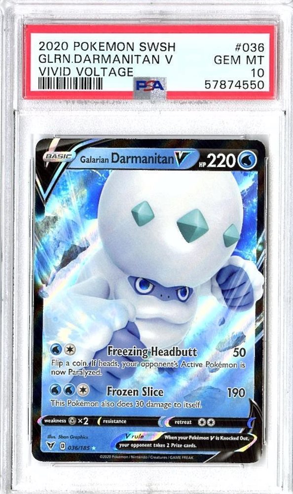 Pokemon Darmanitan Card