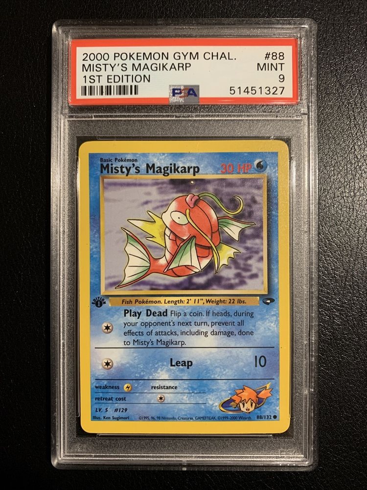 Auction Prices Realized Tcg Cards 2000 Pokemon Gym Challenge Misty's ...