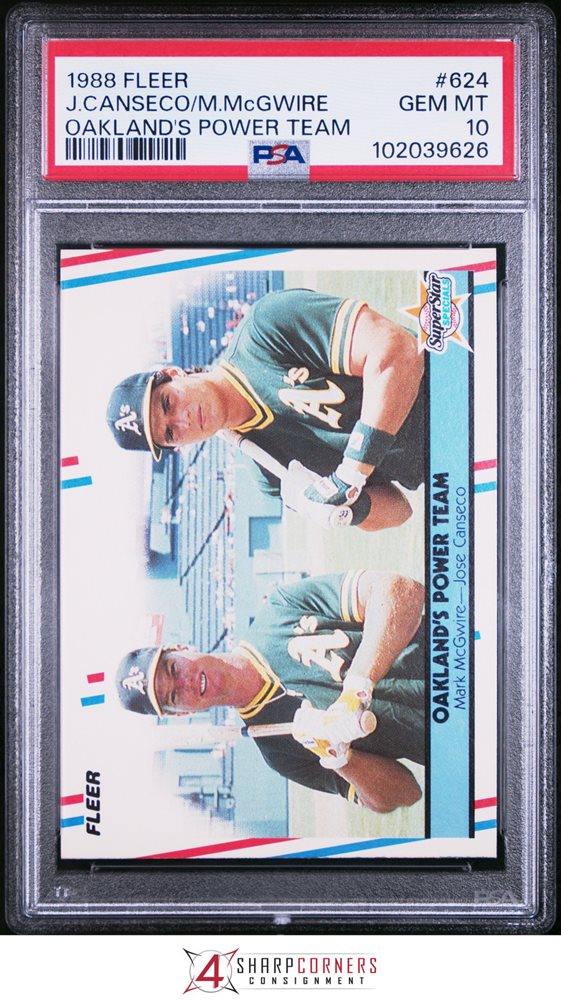 Auction Prices Realized Baseball Cards 1988 FLEER J. Canseco / M. McGwire