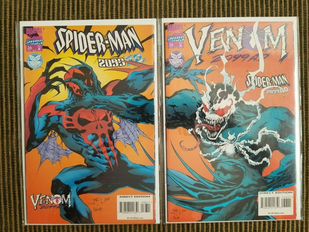 Spider Man 2099 Vs Venom 2099