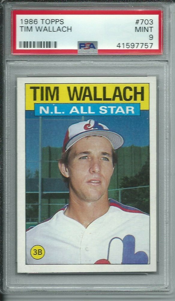 Auction Prices Realized Baseball Cards 1986 Topps Tim Wallach