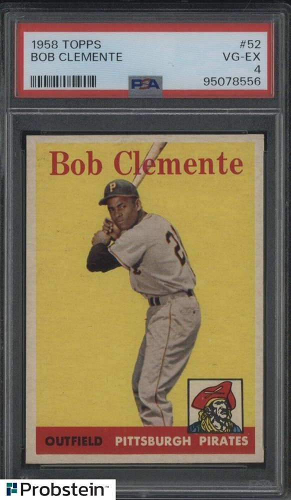 Auction Prices Realized Baseball Cards 1958 Topps Bob Clemente