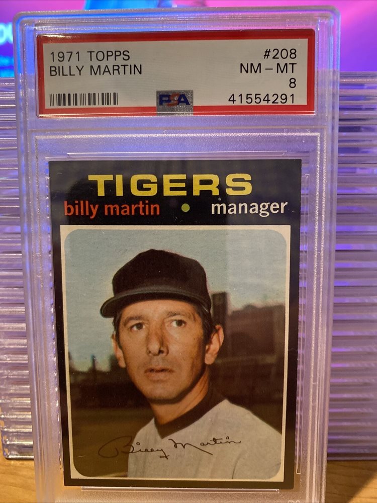 Auction Prices Realized Baseball Cards 1971 Topps Billy Martin