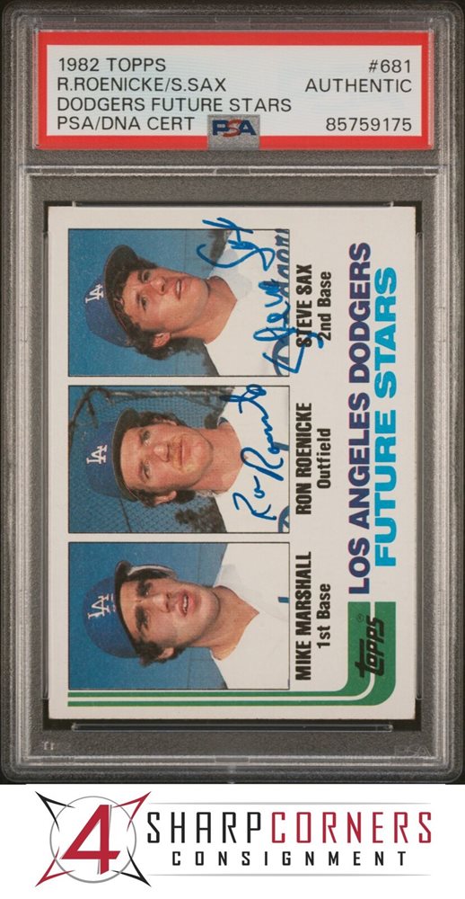 Auction Prices Realized Baseball Cards 1982 TOPPS Dodgers Future Star