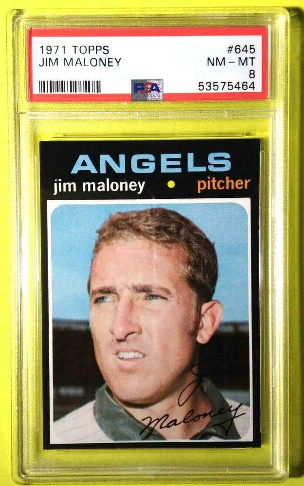 Auction Prices Realized Baseball Cards 1971 Topps Jim Maloney