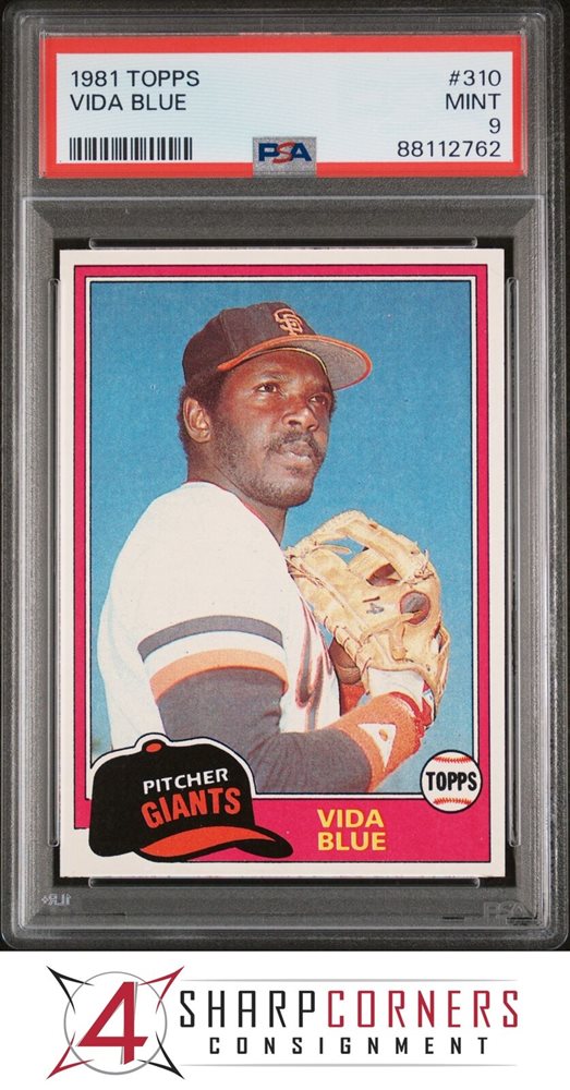 Auction Prices Realized Baseball Cards 1981 Topps Vida Blue