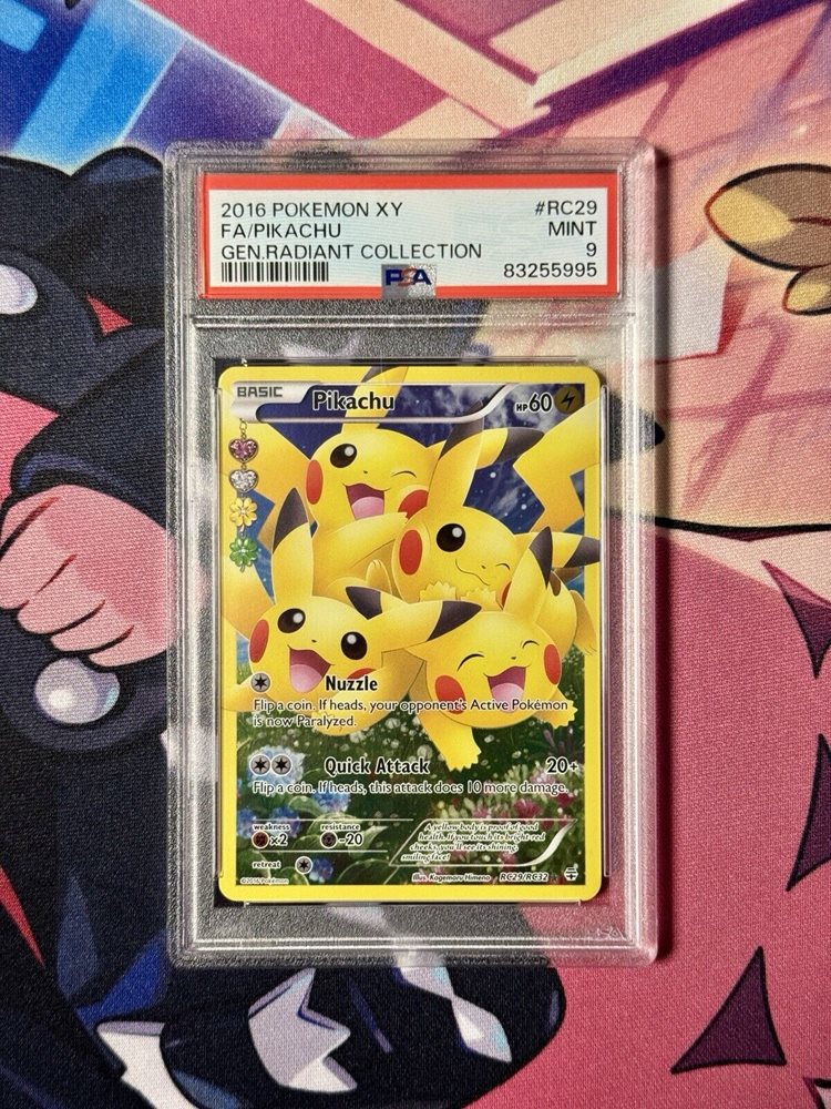 Auction Prices Realized Tcg Cards 2016 POKEMON XY GENERATIONS RADIANT COLLECTION Full Art / Pikachu