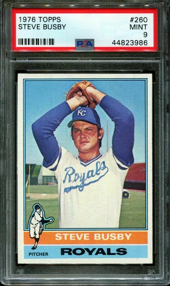 Auction Prices Realized Baseball Cards 1976 Topps Steve Busby