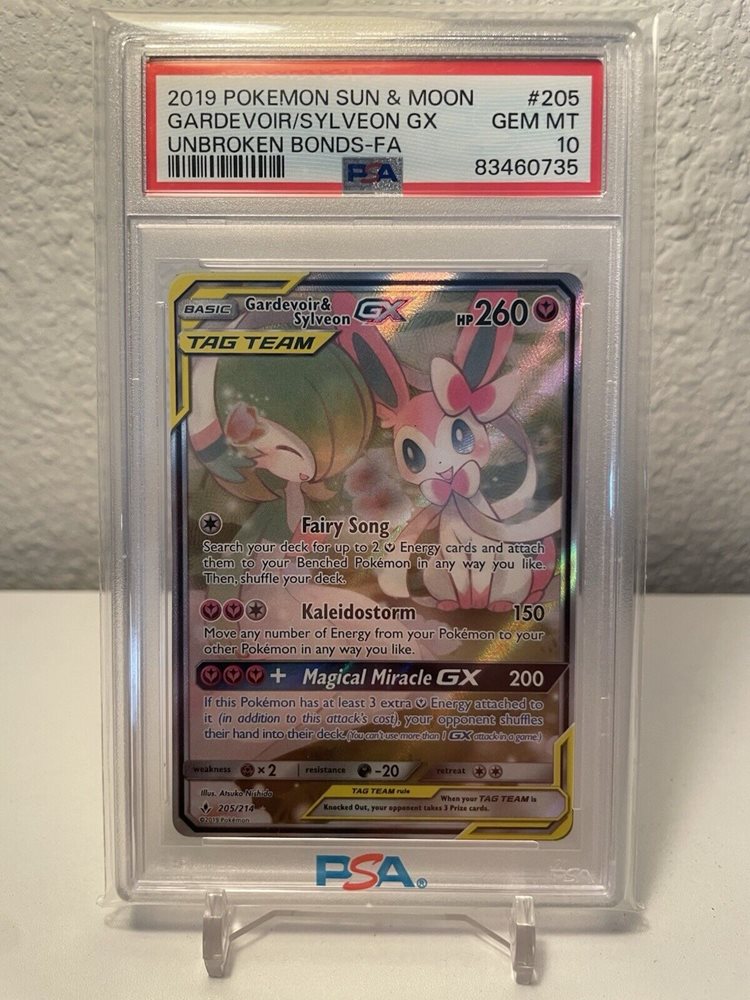 Auction Prices Realized Tcg Cards 2019 POKEMON SUN & MOON UNBROKEN BONDS Full Art / Gardevoir ...