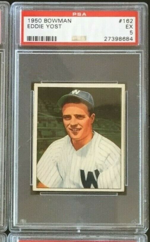 Auction Prices Realized Baseball Cards 1950 BOWMAN Eddie Yost