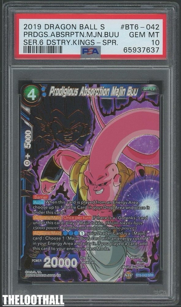 Auction Prices Realized Tcg Cards 2019 DRAGON BALL SUPER CARD GAME ...