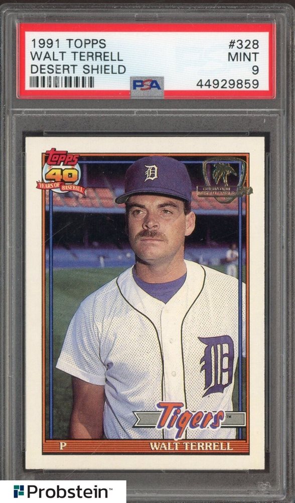 Prix de vente aux enchères réalisés Baseball Cards 1991 TOPPS DESERT ...