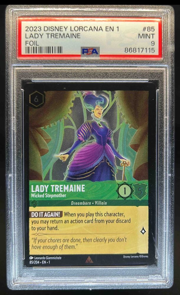 Prix de vente aux enchères réalisés Tcg Cards 2023 DISNEY LORCANA EN 1-THE FIRST CHAPTER Lady ...