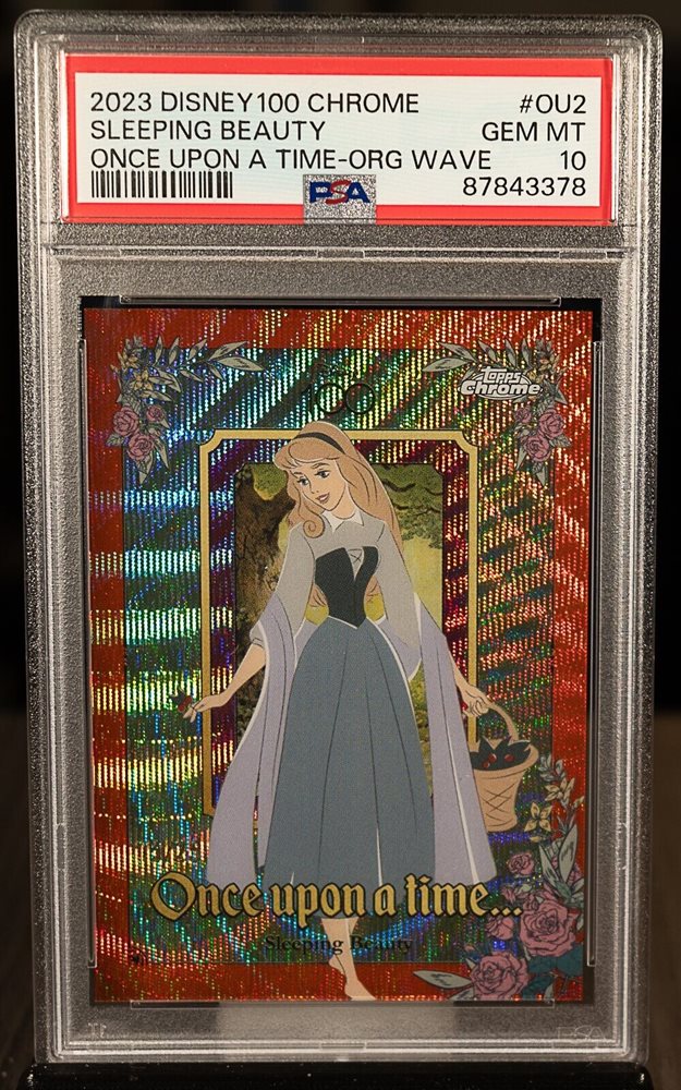 Auction Prices Realized Non-Sport Cards 2023 Topps Chrome Disney100 Once Upon A Time Sleeping Beauty