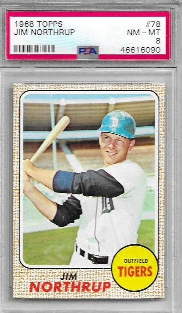 Auction Prices Realized Baseball Cards 1968 TOPPS Jim Northrup