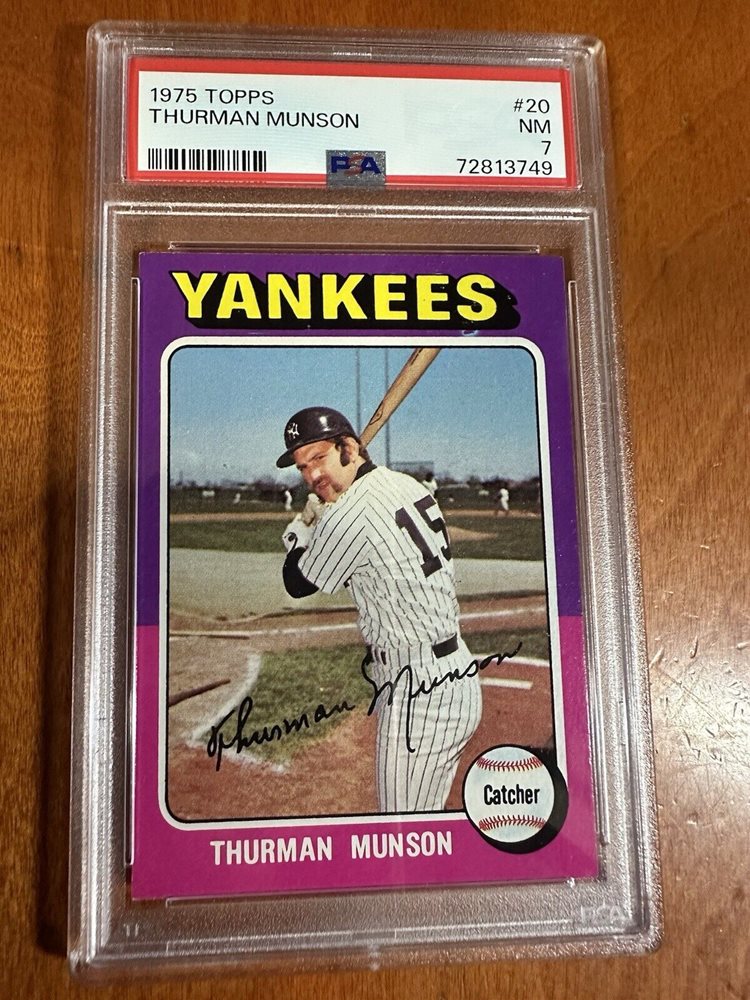Auction Prices Realized Baseball Cards 1975 Topps Thurman Munson