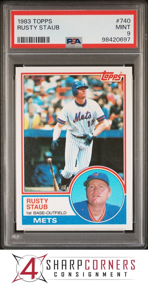 Auction Prices Realized Baseball Cards 1983 TOPPS Rusty Staub