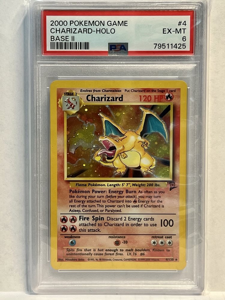 Auction Prices Realized Tcg Cards 2000 Pokemon Game Base Ii Charizard-Holo