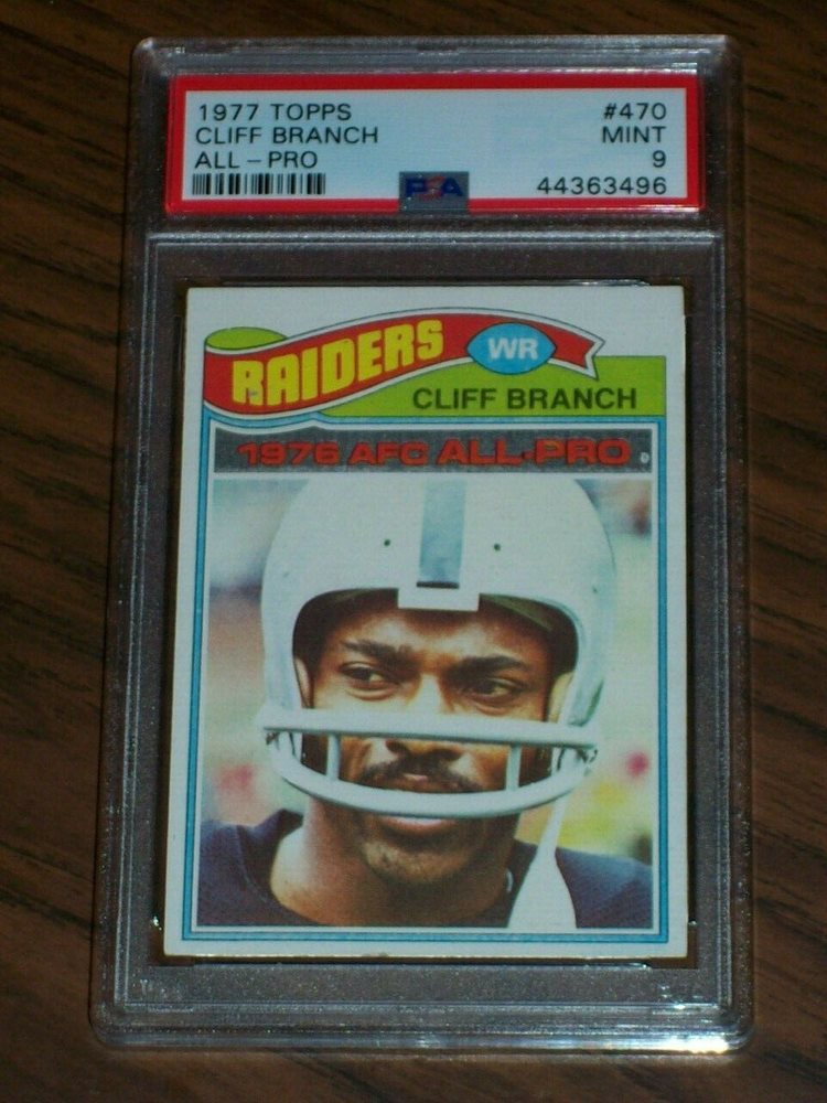 Auction Prices Realized Football Cards 1977 TOPPS Cliff Branch