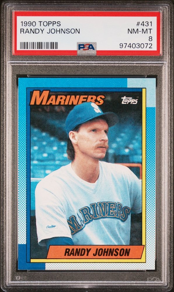 Auction Prices Realized Baseball Cards 1990 TOPPS Randy Johnson