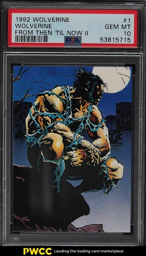 eBay Auction Item 144010228756 Non-Sport Cards 1992 Wolverine From Then ...