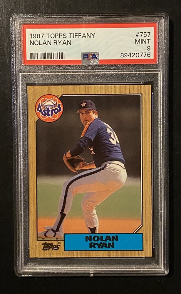 Auction Prices Realized Baseball Cards 1987 TOPPS TIFFANY Nolan Ryan