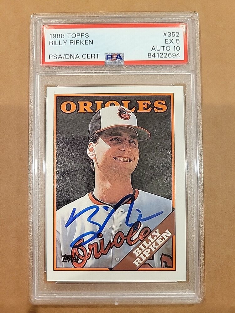 Auction Prices Realized Baseball Cards 1988 TOPPS Billy Ripken