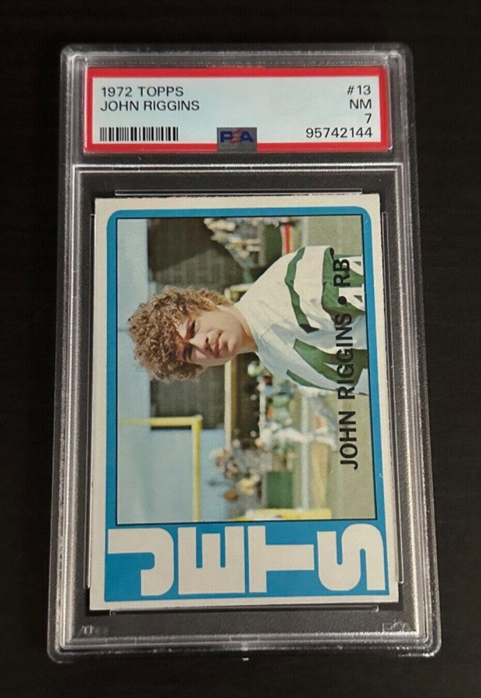 Auction Prices Realized Football Cards 1972 Topps John Riggins