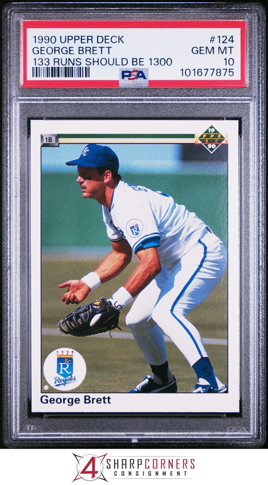 Auction Prices Realized Baseball Cards 1990 UPPER DECK George Brett