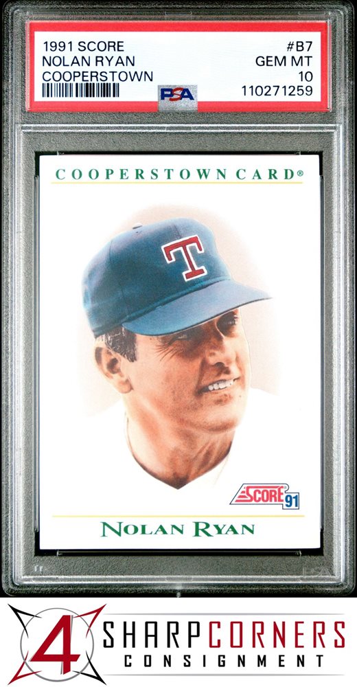 Auction Prices Realized Baseball Cards 1991 SCORE COOPERSTOWN Nolan Ryan