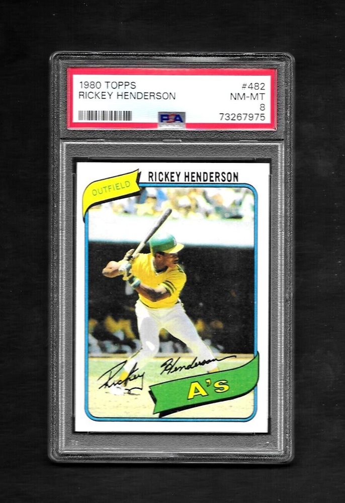 Auction Prices Realized Baseball Cards 1980 Topps Rickey Henderson
