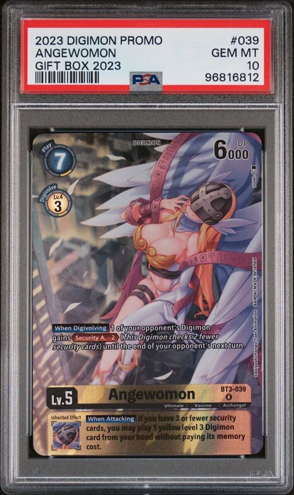 Auction Prices Realized Tcg Cards 2023 DIGIMON PROMOS Angewomon