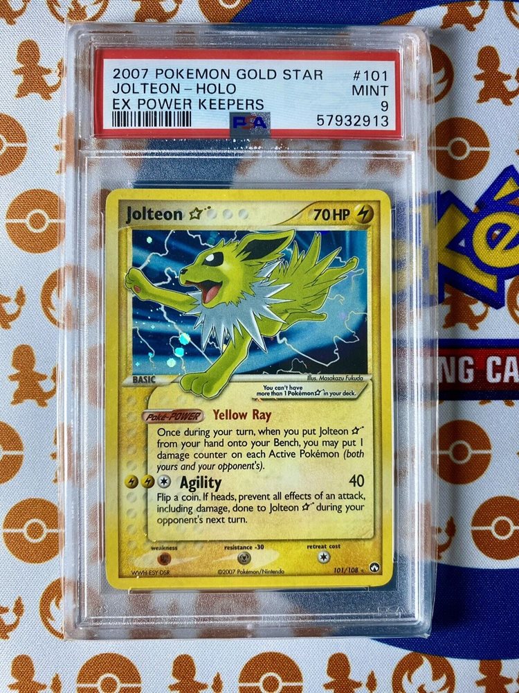 Auction Prices Realized Tcg Cards 2007 POKEMON EX POWER KEEPERS Jolteon-Holo