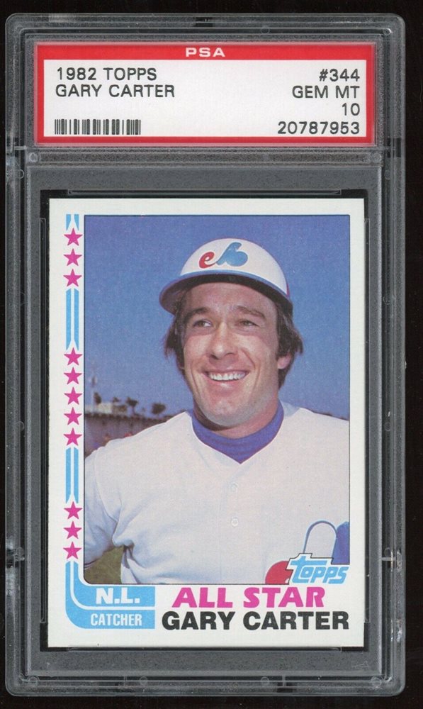 Auction Prices Realized Baseball Cards 1982 TOPPS Gary Carter