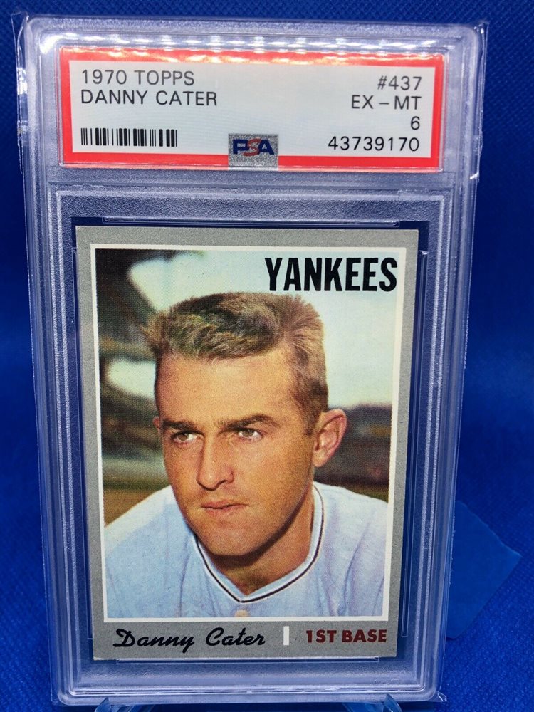 Auction Prices Realized Baseball Cards 1970 Topps Danny Cater