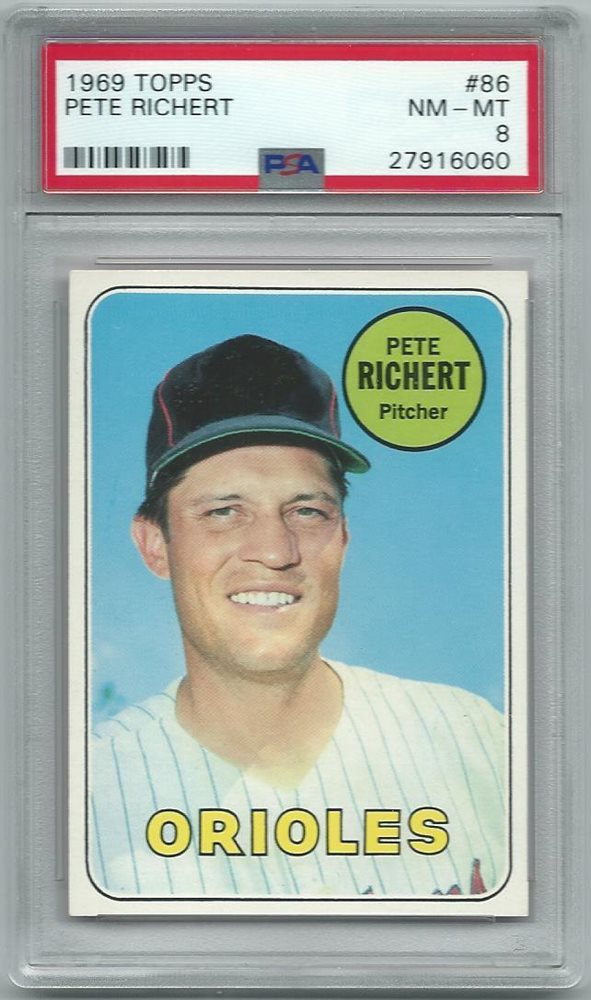 Auction Prices Realized Baseball Cards 1969 Topps Pete Richert