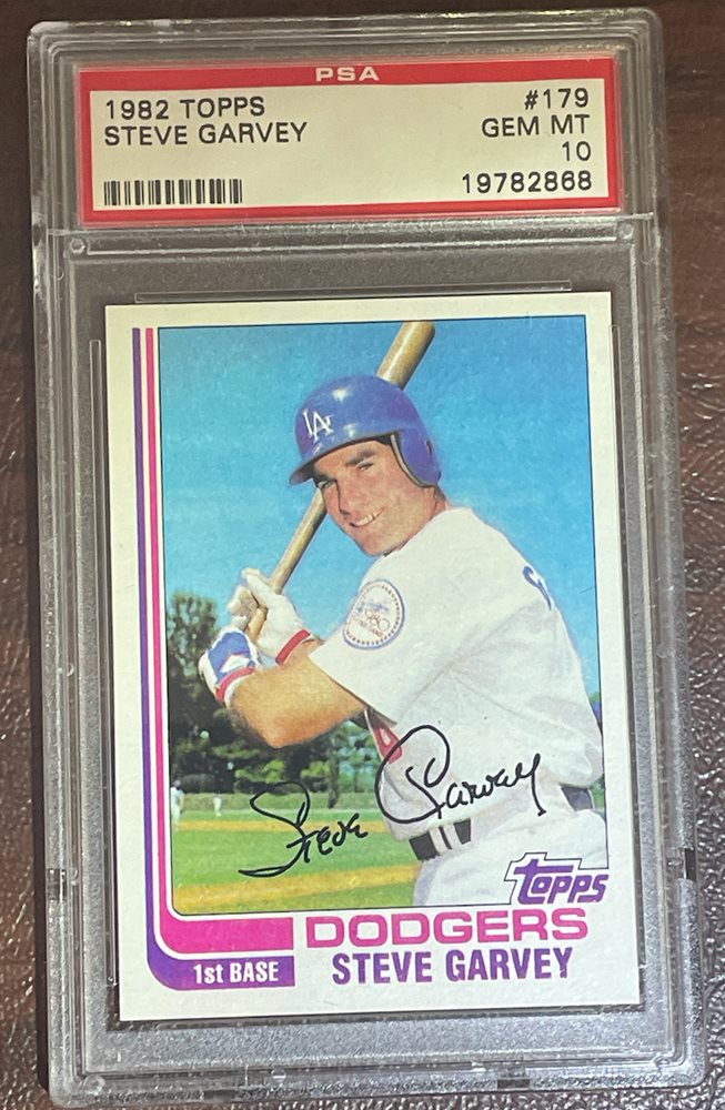 Auction Prices Realized Baseball Cards 1982 Topps Steve Garvey