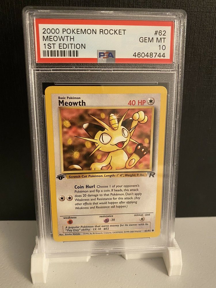 Team Rocket Meowth Card
