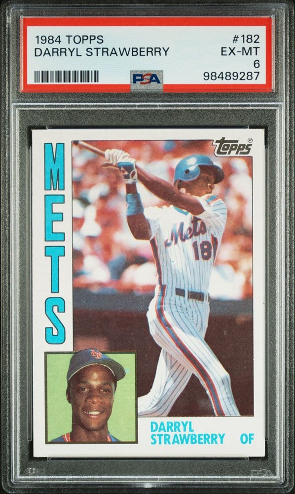 Auction Prices Realized Baseball Cards 1984 Topps Darryl Strawberry