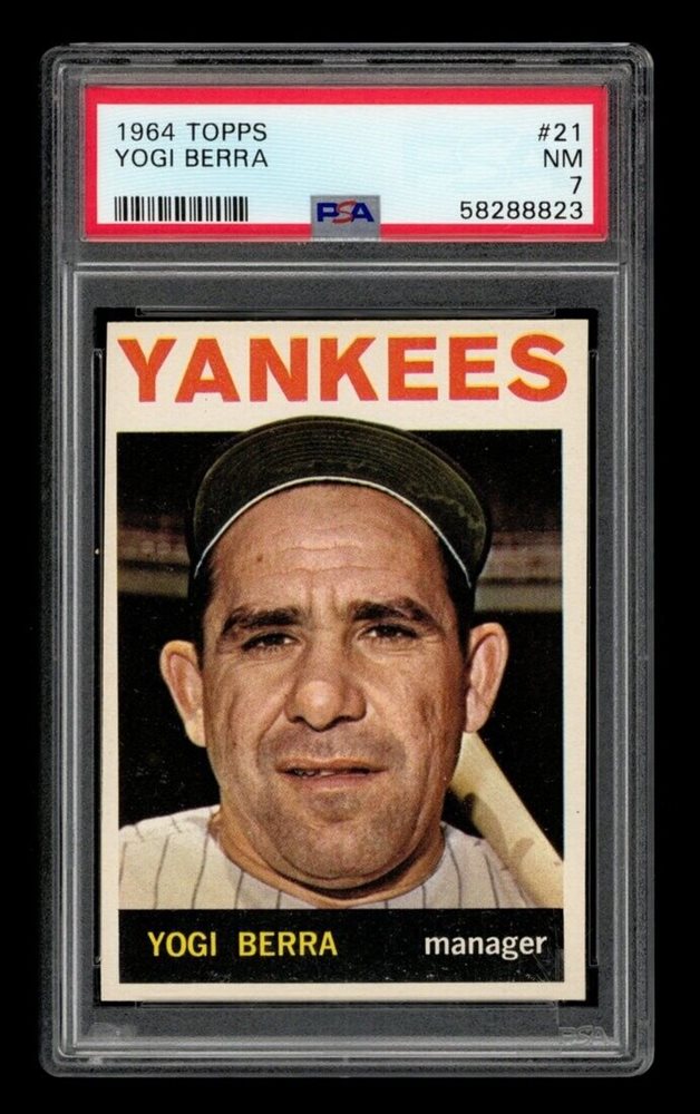 Auction Prices Realized Baseball Cards 1964 Topps Yogi Berra