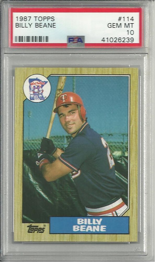 Auction Prices Realized Baseball Cards 1987 TOPPS Billy Beane