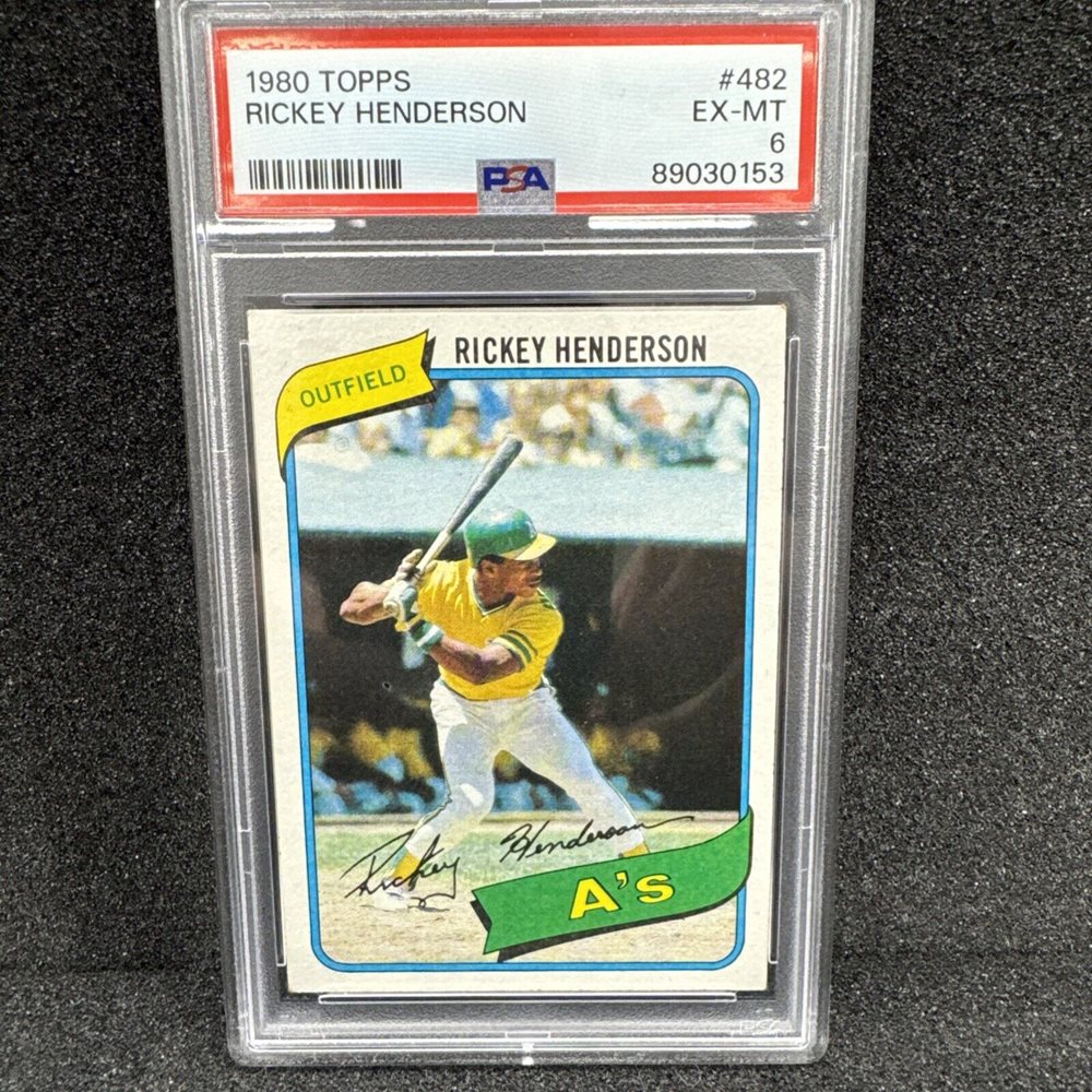 Auction Prices Realized Baseball Cards 1980 Topps Rickey Henderson